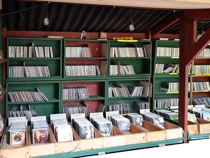 CDs organized by genre, because the Book Barn believes your ears deserve a good deal too.