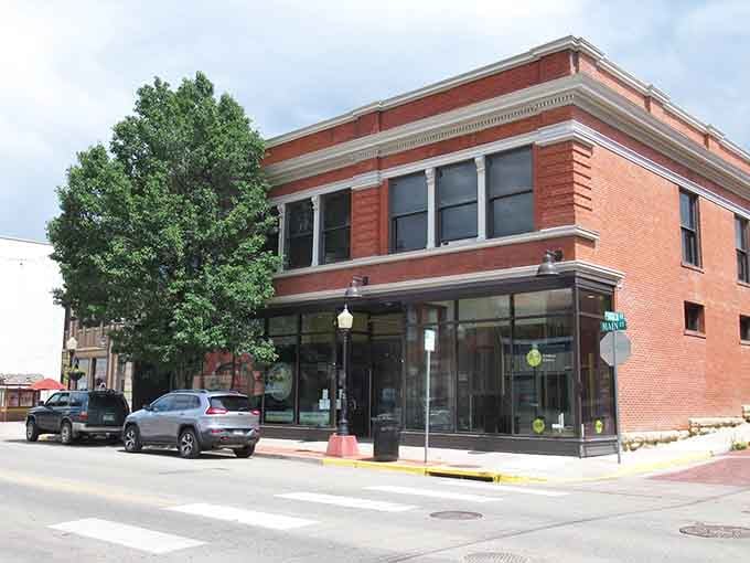 The Hive's corner spot on Main Street is the kind of building that makes architects genuinely emotional.