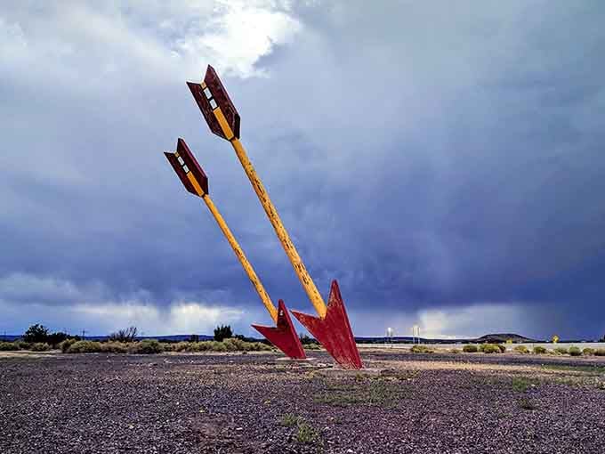 Storm clouds gathering over abandoned dreams make for photography that practically takes itself, doesn't it?