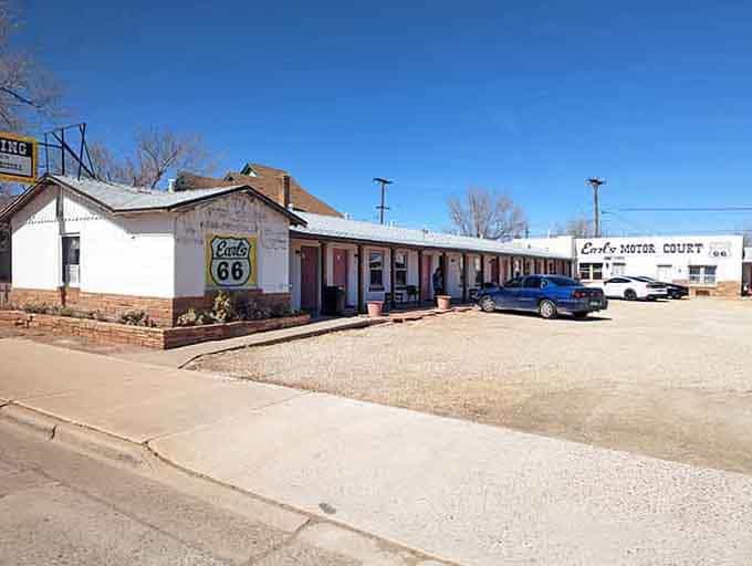 Earl's Motor Court on Route 66 is the kind of place that makes you want to slow down and stay awhile.