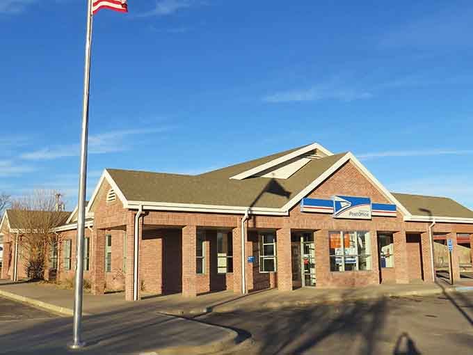 Alpine's tidy brick post office stands at attention beneath a brilliant West Texas sky, where the air is crisp and the pace is gloriously unhurried.