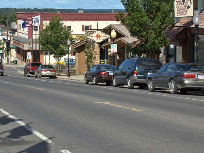 Stone buildings, wilderness outfitter signs, and that unmistakable northern light &mdash; Ely's main street practically smells like pine needles and adventure.