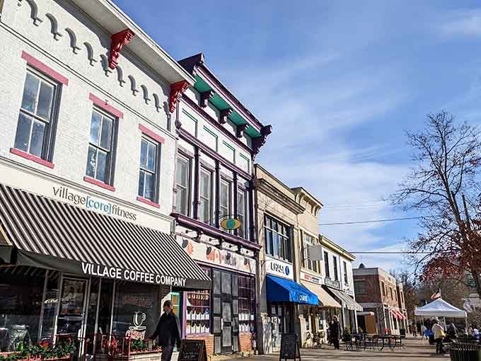 Village Coffee Company anchors Granville's downtown like the reliable friend who always shows up and always brings something good.