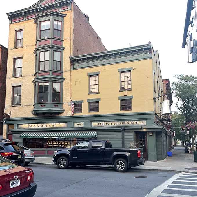 That yellow and green facade on Congress Street is Troy's way of saying its best-kept secret is hiding in plain sight.