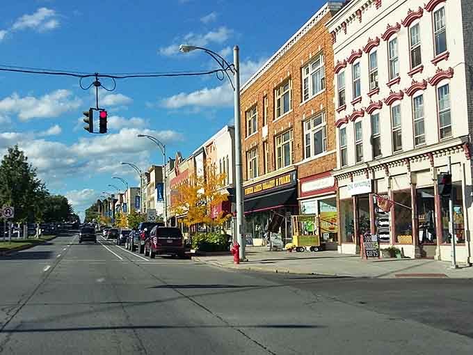 Canandaigua's wide main street offers breathing room that modern cities forgot how to provide decades ago.