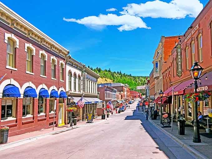 Those ornate Victorian buildings climbing the hillside show how miners spent their newfound wealth on architectural beauty and pride.