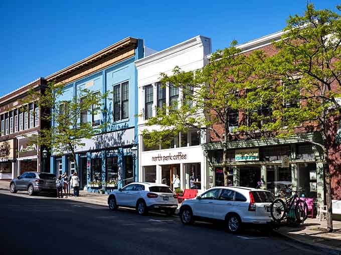 North Park Coffee anchors this sun-drenched Gaslight District block, where good mornings are practically guaranteed.