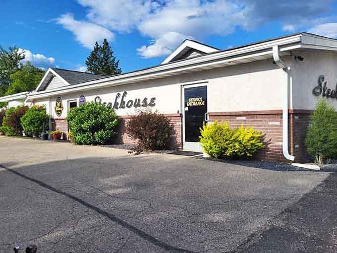 The bold "Steakhouse" lettering stretched across T&T's exterior is a confident declaration, and from all accounts, the kitchen backs it up without hesitation.