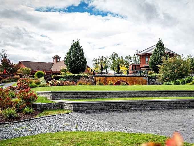 Terraced gardens and manicured lawns that make you wonder if you should up your own yard game.