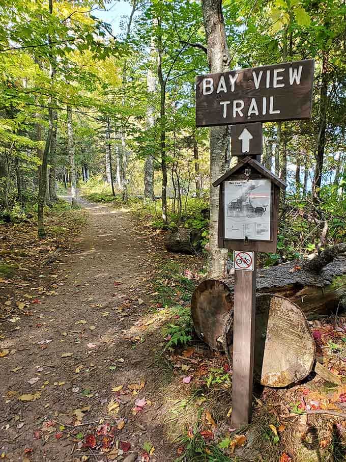 The Bay View Trail doesn't need a sales pitch. Just look at what's waiting around the bend.
