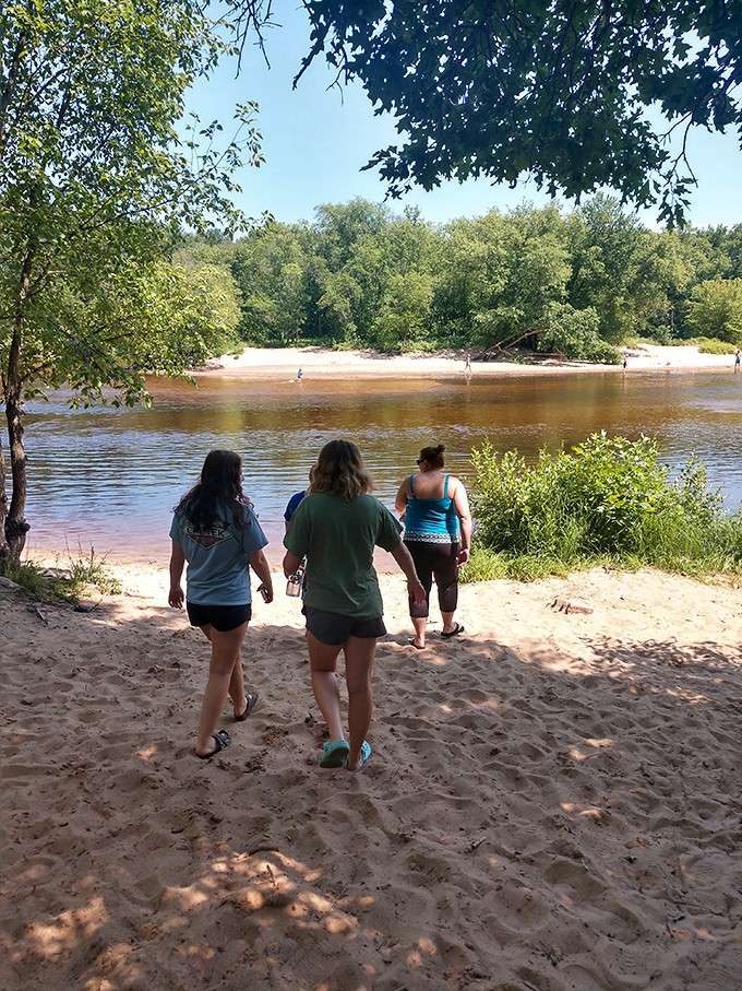 A group of friends, a perfect summer day, and a river that feels like it was made for moments like this.