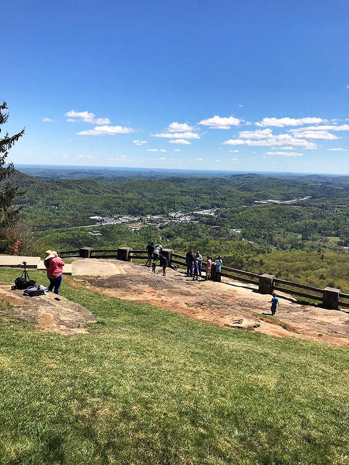 Standing at this overlook, you'll understand why people drive hours just to stand right here.