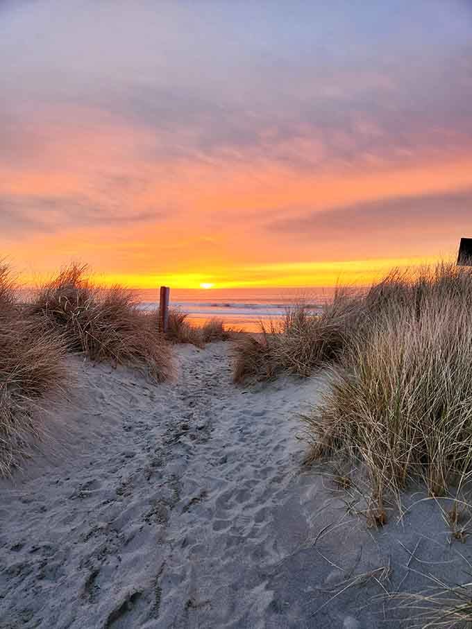 If this sunset doesn't make you pull over and stare, please check your pulse immediately. Absolutely stunning.