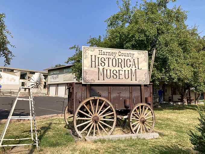 The Harney County Historical Museum, where the stories of this rugged land are kept safe and waiting for you.