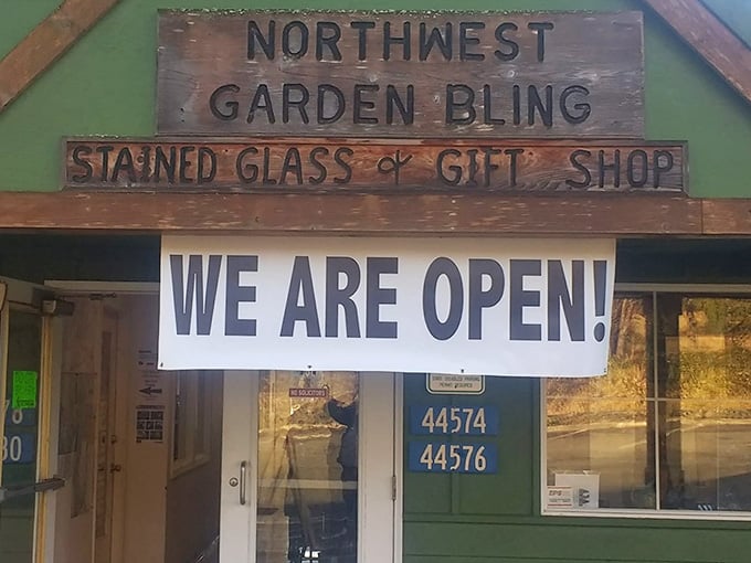 Northwest Garden Bling proves that in Concrete, even the gift shops have personality worth stopping for.