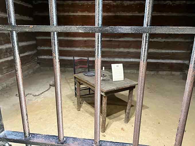 Kentucky's first jail cell makes you grateful for modern amenities and really glad you weren't a chicken thief.