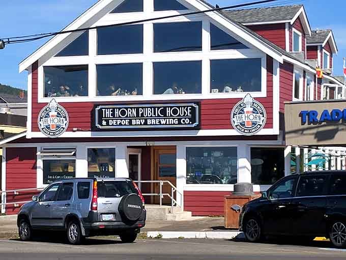 The Horn Public House and Depoe Bay Brewing Co. proves that craft beer and ocean air are a perfect pairing.
