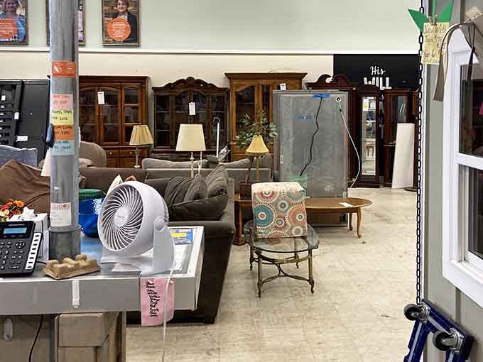 Sofas, cabinets, lamps, and more, furnishing an entire room for less than you'd spend on one department store pillow.