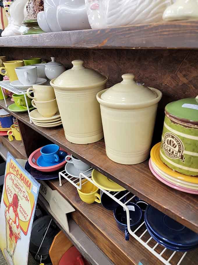 Fiestaware in every cheerful color imaginable, because your kitchen deserves to look this happy on a Tuesday.