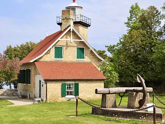 Eagle Bluff Lighthouse has been watching over these waters long before any of us showed up with cameras.