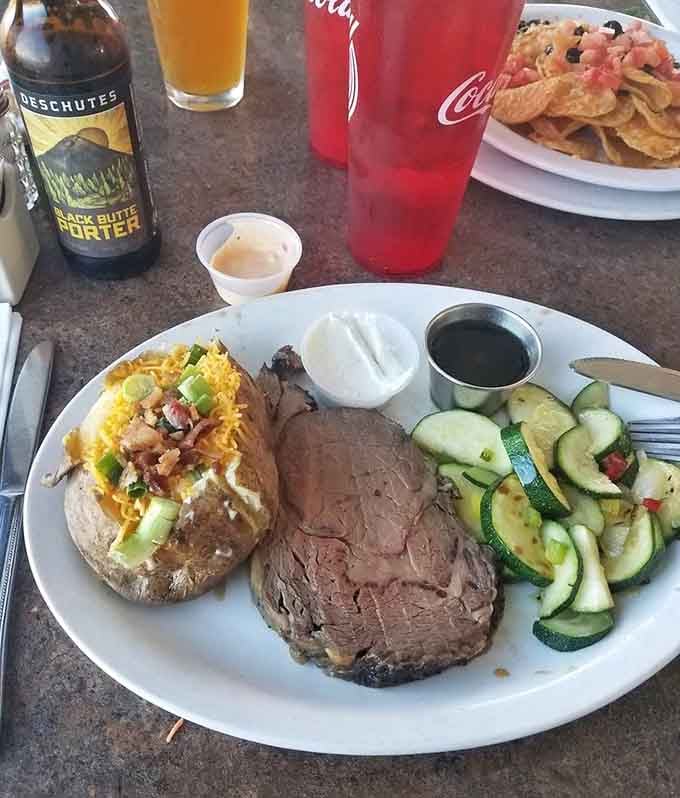 Prime rib dinner with all the trimmings reminds you why this cut never goes out of style or fashion.