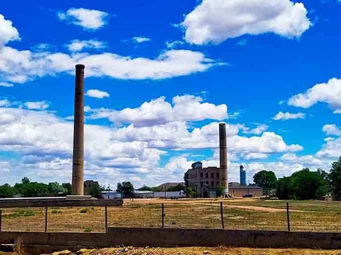 These industrial smokestacks tell stories of Florence's oil boom days when the town was Colorado's energy powerhouse.