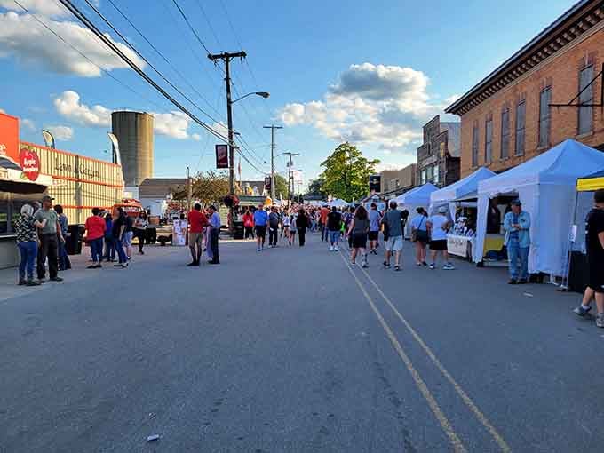 When Grabill throws a street fair, the whole community shows up and nobody leaves hungry.
