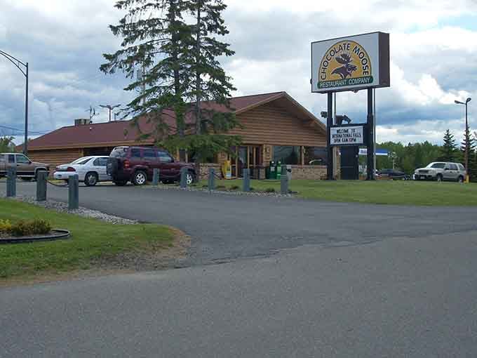 Chocolate Moose Restaurant beckons hungry travelers with a name that's impossible to forget or resist visiting.