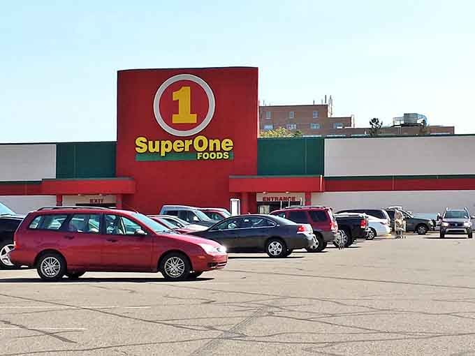 Super One Foods, where your grocery bill won't require a sit-down recovery session afterward.