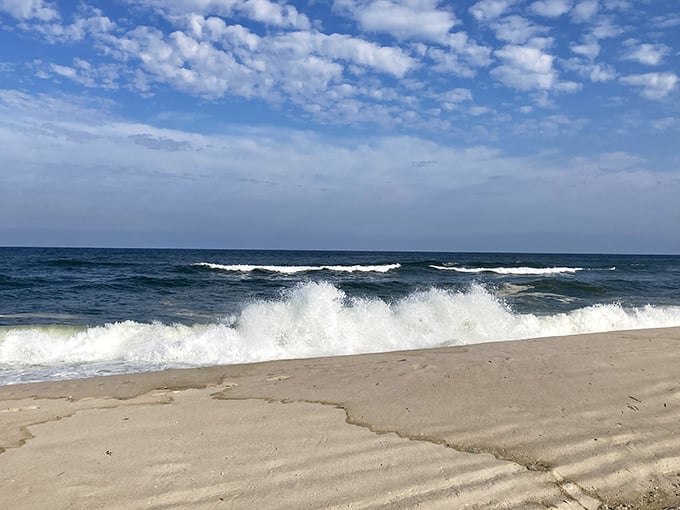 Waves rolling onto that impossibly white sand create the soundtrack to your perfect beach day escape.