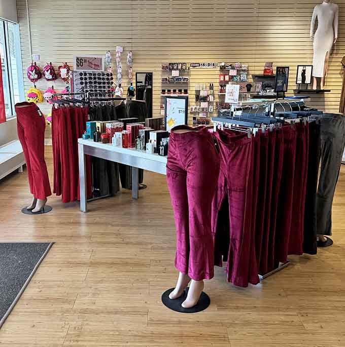 Velvet leggings so luxurious, you'll forget you're wearing pants that cost less than dinner out.