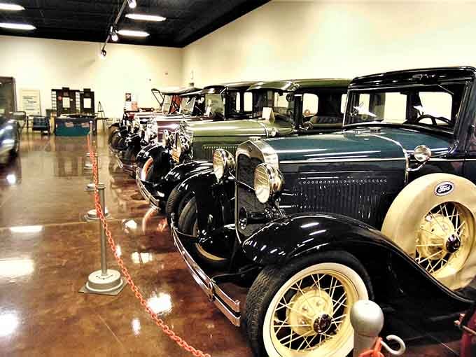 Classic cars lined up like old friends at a reunion, each one with a story worth hearing.