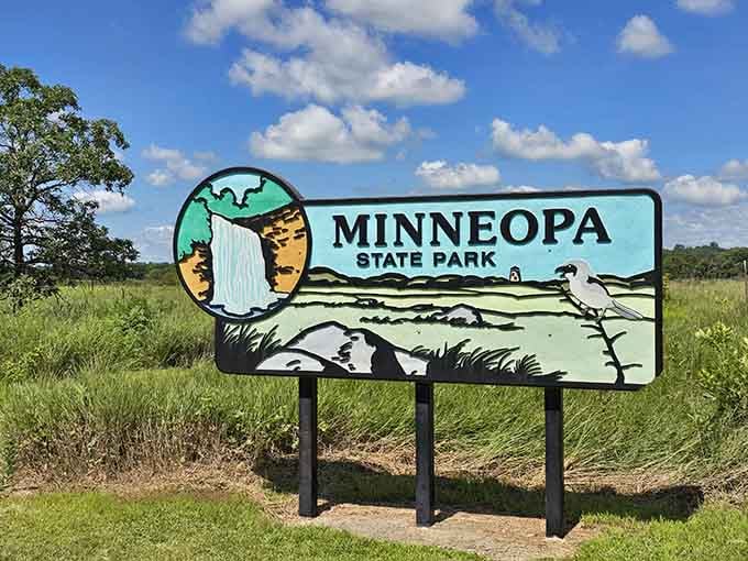 This welcoming sign marks the entrance to adventures most Minnesotans don't know exist in their backyard.