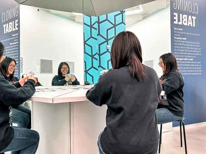 The Cloning Table turns one person into a small crowd. Suddenly you've got company you didn't plan on bringing.