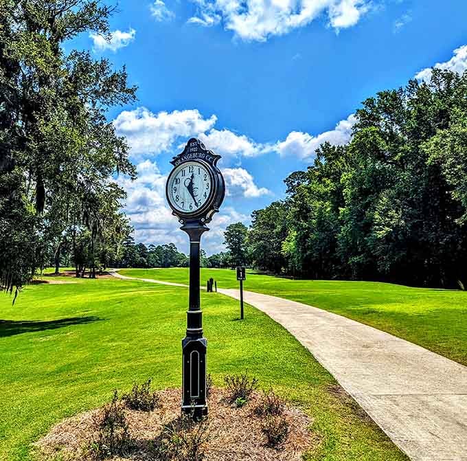 Orangeburg Country Club's fairways stretch out under Spanish moss and blue sky, practically begging you to take the afternoon off.