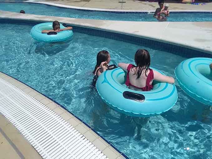 Floating along on a turquoise inner tube is the closest thing to a full system reset that doesn't require a doctor's note.