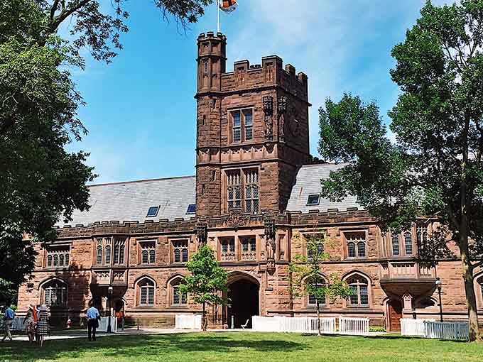 Nassau Hall has witnessed more American history than most textbooks, standing proud since powdered wigs were fashionable.