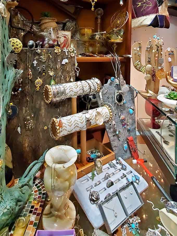 Jewelry displays this beautiful make accessorizing feel like treasure hunting, and your budget actually approves of the expedition.
