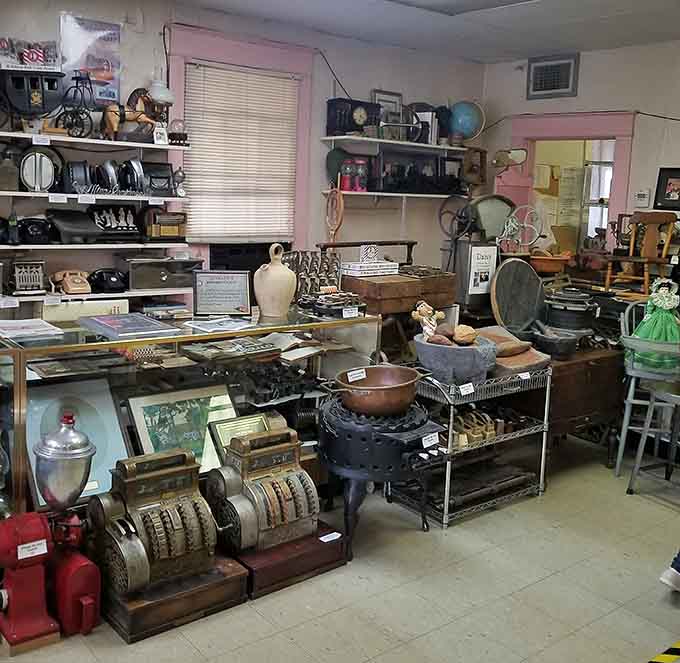 A treasure trove of candy-making history, where vintage cash registers and old tools tell stories worth hearing.