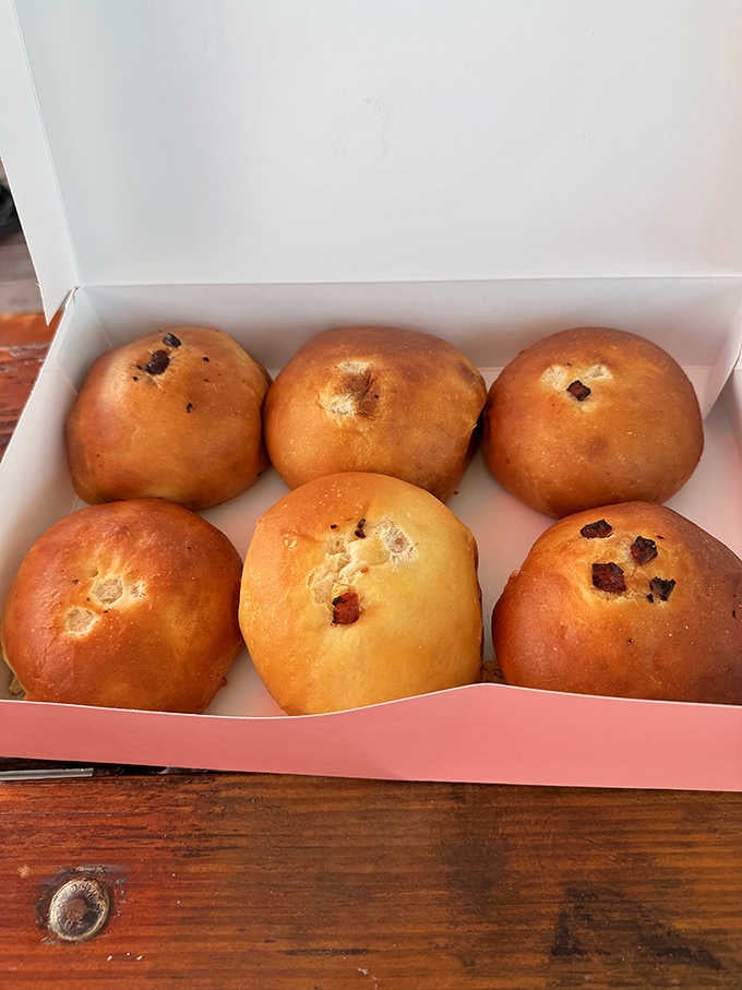 Plump, golden, and stuffed with savory goodness, these kolaches prove that great things really do come in small packages.