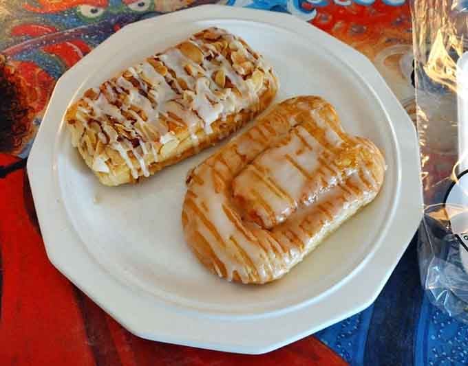 An almond paw and a glazed danish walk into a bakery. You eat both and feel absolutely no regret.