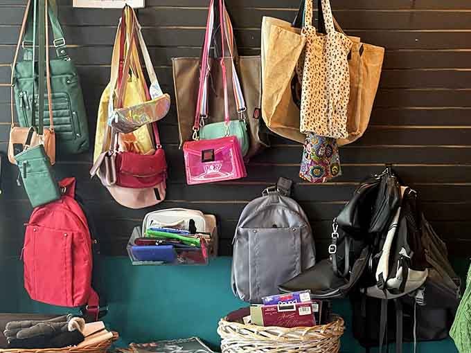 Totes, backpacks, crossbodies, and more, all lined up like they're auditioning for the role of your new favorite bag.