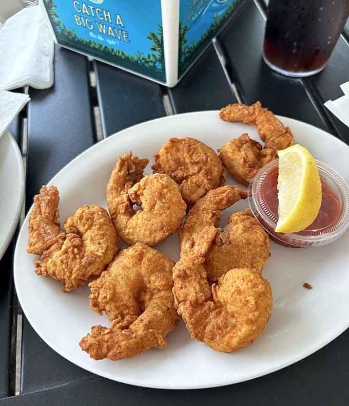 Golden fried shrimp that proves the simple approach often yields the most spectacular results every single time.