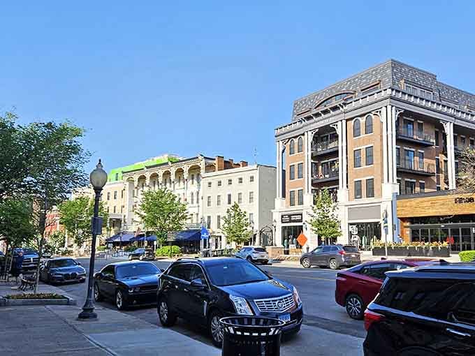Saratoga Springs blends Victorian elegance with contemporary energy, where awnings shade sidewalks perfect for afternoon exploring.