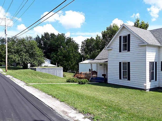 Neat white cottages with green lawns embody that quintessential American dream of simple living done right and done well.