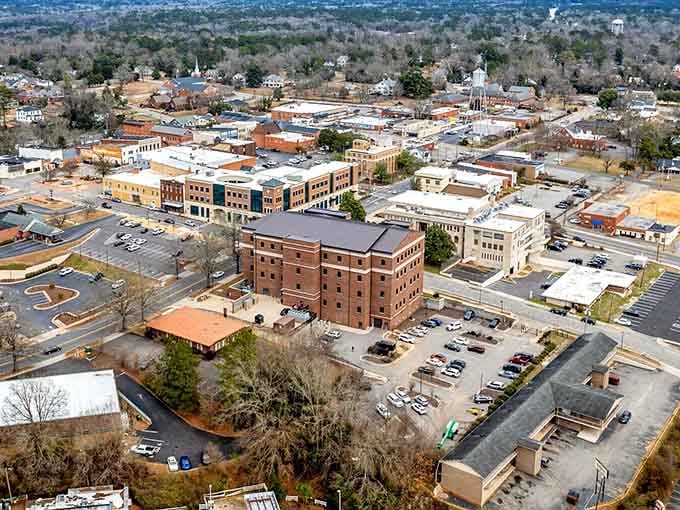 Rockingham's downtown is growing up nicely, with fresh investment filling in around those solid old brick buildings beautifully.
