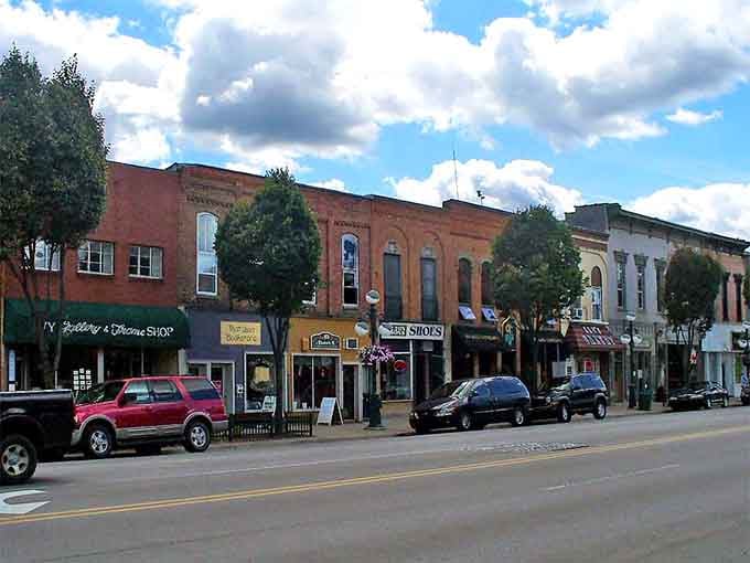 Main Street shops beckon with that timeless appeal, where browsing is still considered a perfectly acceptable weekend activity.