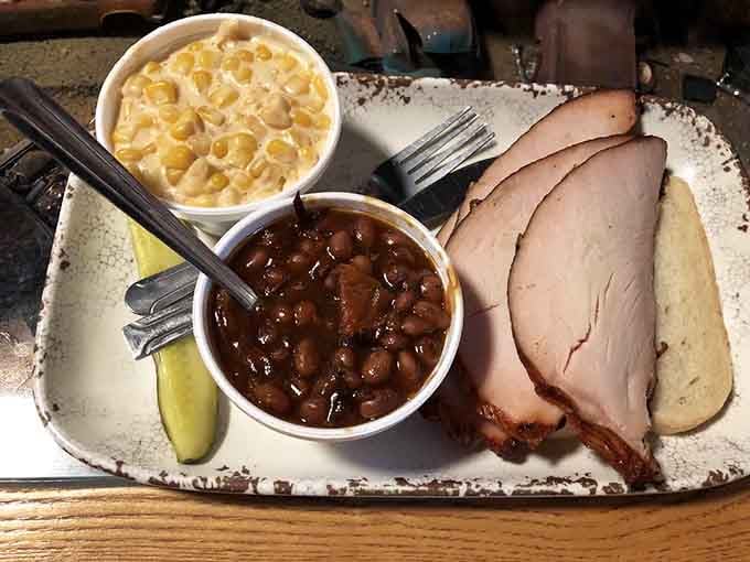 Turkey that defies every dry Thanksgiving memory you've ever had, proving poultry deserves barbecue respect too.