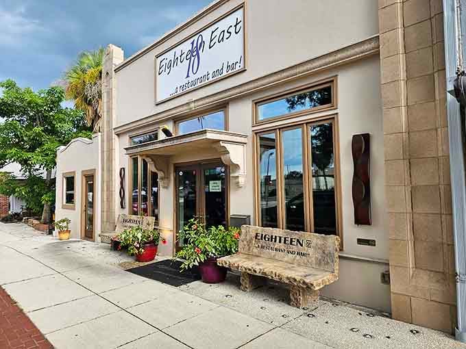 Eighteen East Restaurant and Bar is the kind of downtown gem that makes you wonder why you ever ate anywhere else.