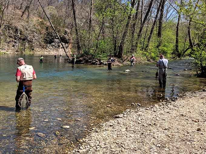Waders on, nets ready, fly rods dancing &mdash; this is the kind of retirement plan everyone should be pitching.